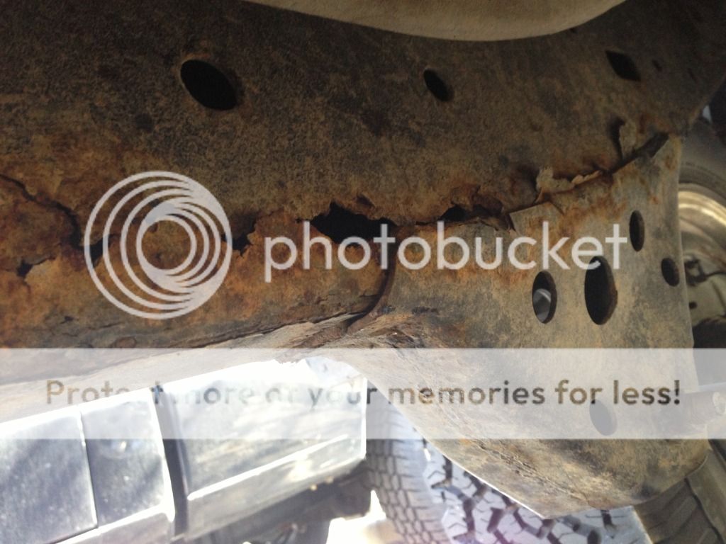 Bad frame rot. Is it too bad?! - Page 2 - Toyota 4Runner Forum ...