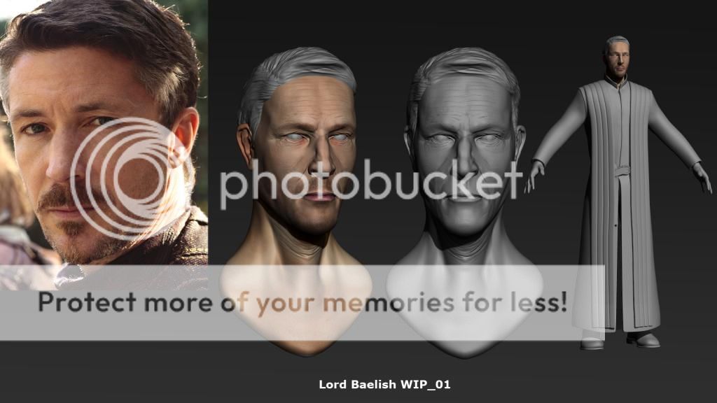 Little Finger (Lord Baelish GOT) — polycount